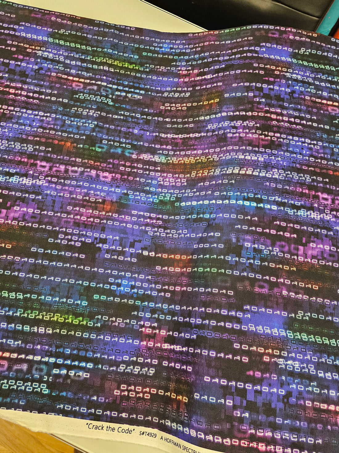 Hoffman Crack The Code Rainbow Codes – Fabric 4 Fun LLC