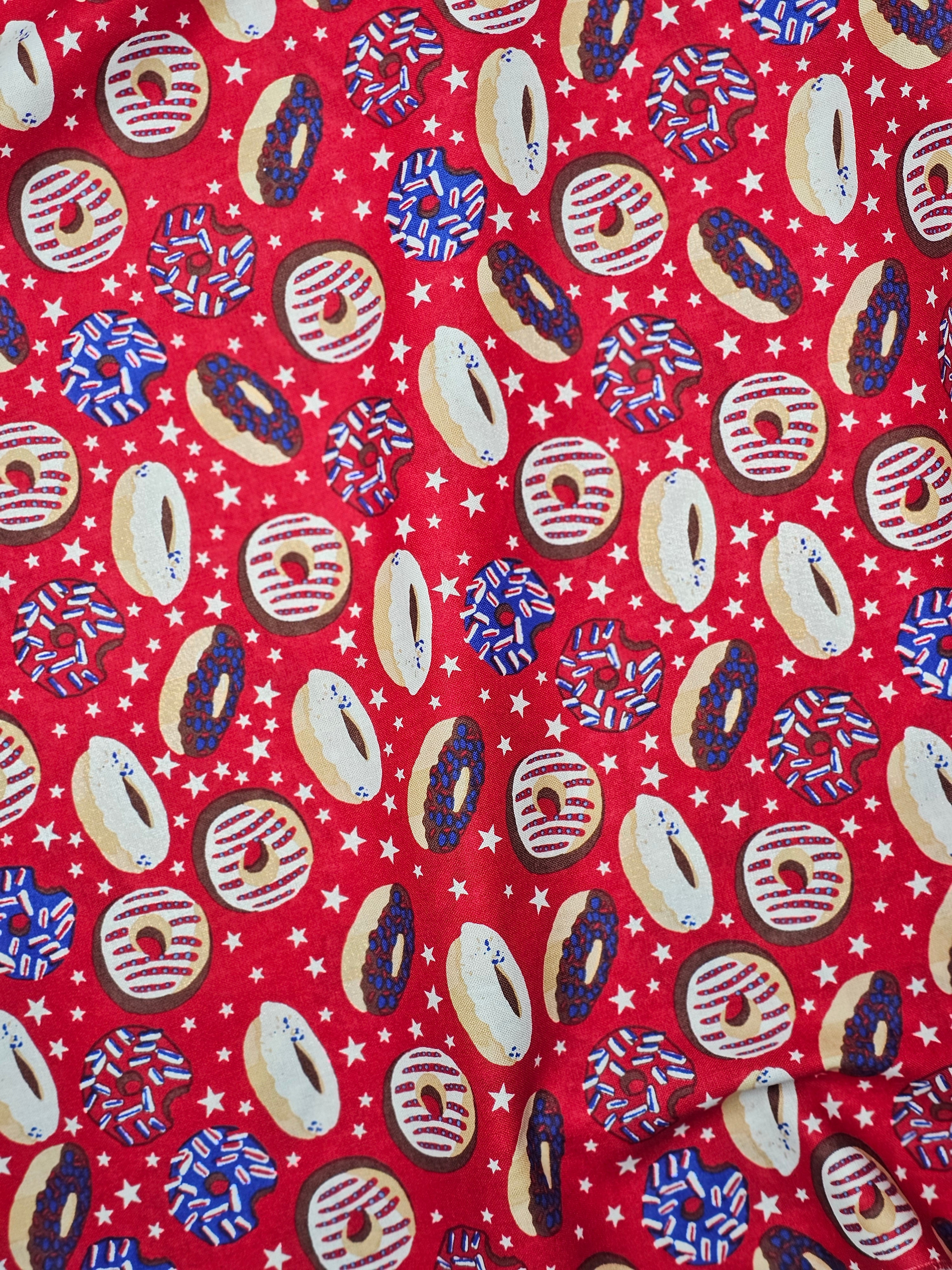 1061 Patriotic Donuts – Fabric 4 Fun LLC