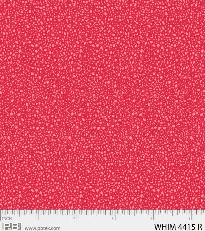 P&B Textiles Whimsy Kelp Red 04415-R – Fabric 4 Fun LLC