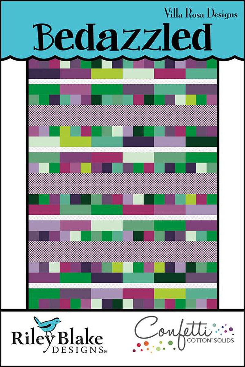 X2006 Bedazzled 54"x72" Quilt Pattern by Villa Rosa Designs – Fabric 4 ...