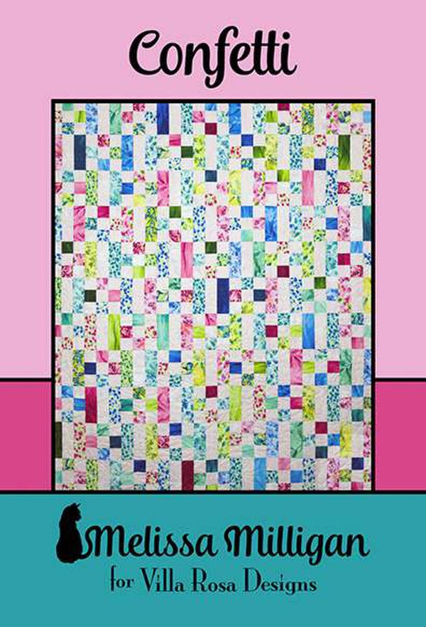 X2019 Confetti 54"X66" Quilt Pattern by Villa Rosa Designs – Fabric 4 ...